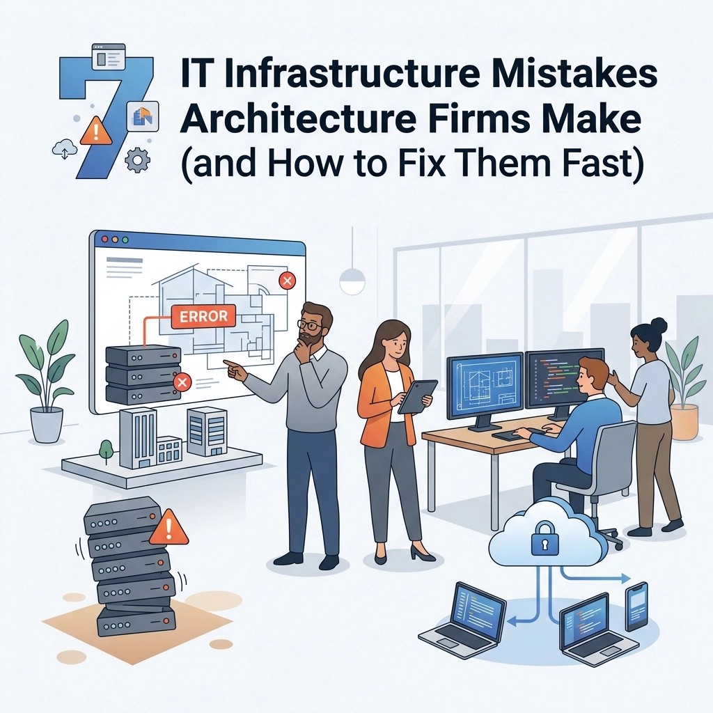 7 IT Infrastructure Mistakes Architecture Firms Make (and How to Fix ...